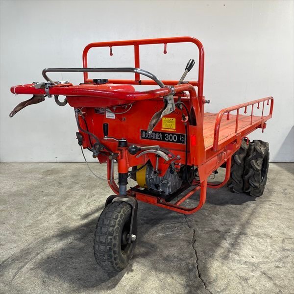 Yahoo!オークション - Ds251048 筑水農機 G48 運搬車 3輪 積載300kg 5...