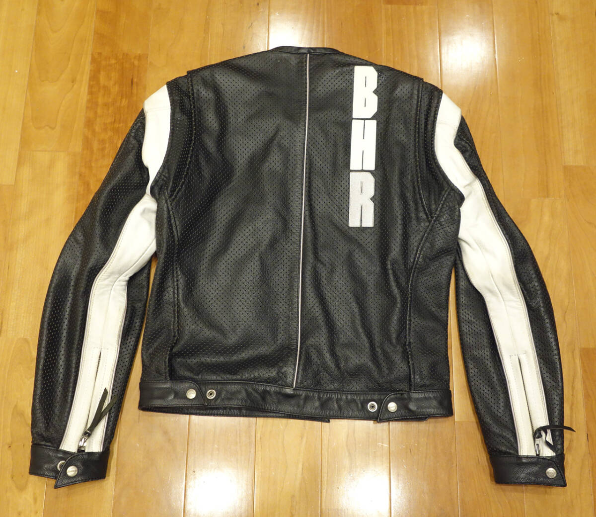 Yahoo!オークション - KADOYA BHR カドヤ パンチングレザージャケット ...