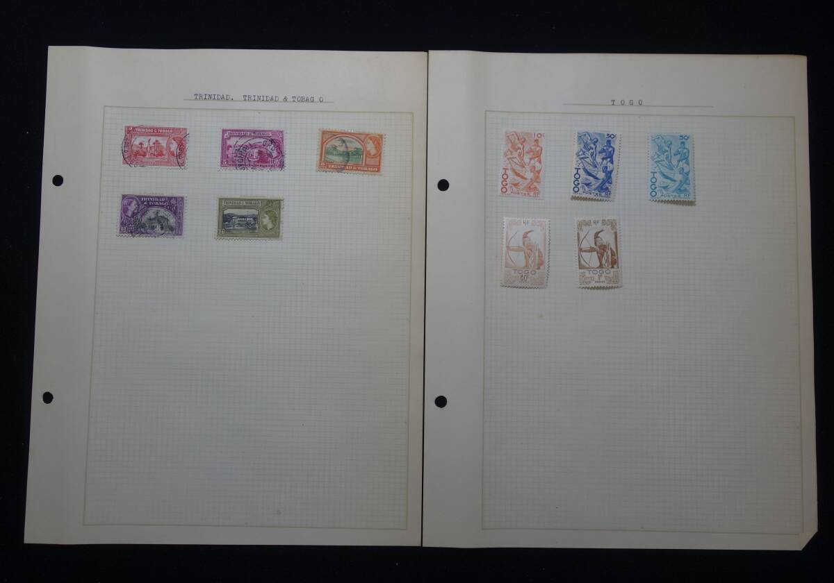 Yahoo!オークション - B1942 収集家放出品 外国切手/未使用・消印付き/...