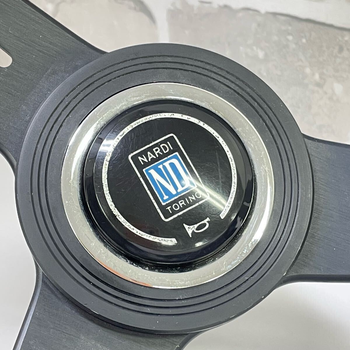 Yahoo!オークション - NARDI ナルディ TORINO レザー ステアリング ハ...