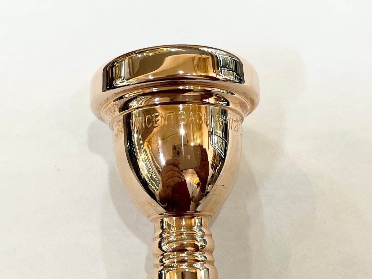 Yahoo!オークション - バック トロンボーンマウスピース 6-1/2AL PGP ...