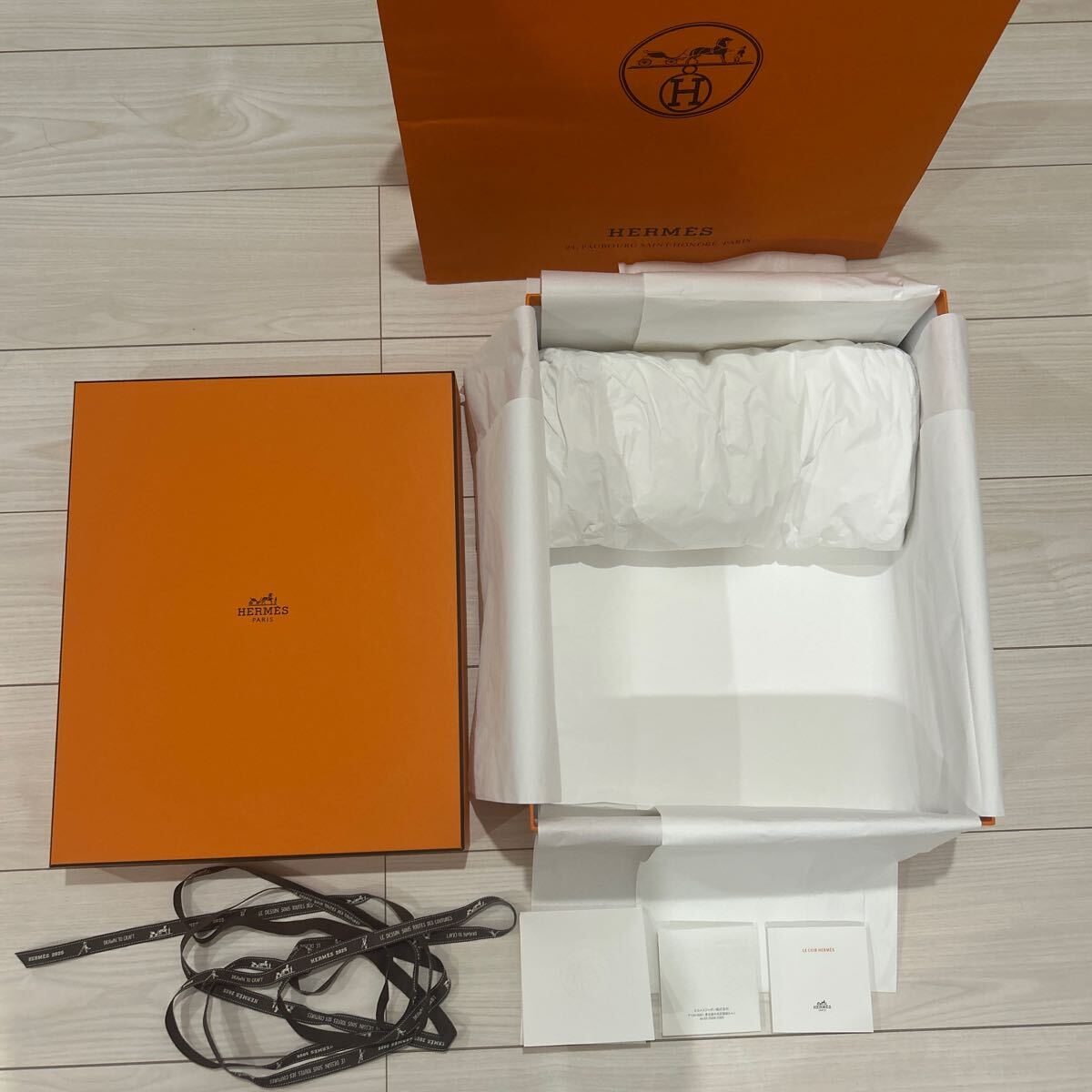 Yahoo!オークション - 2025 エルメス バーキン30 空箱 39×32×18 HERM...