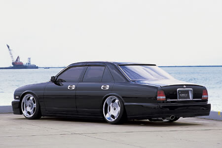 Yahoo!オークション - Y32シーマ V-LUX EDITION リアバンパー K-BREAK ...