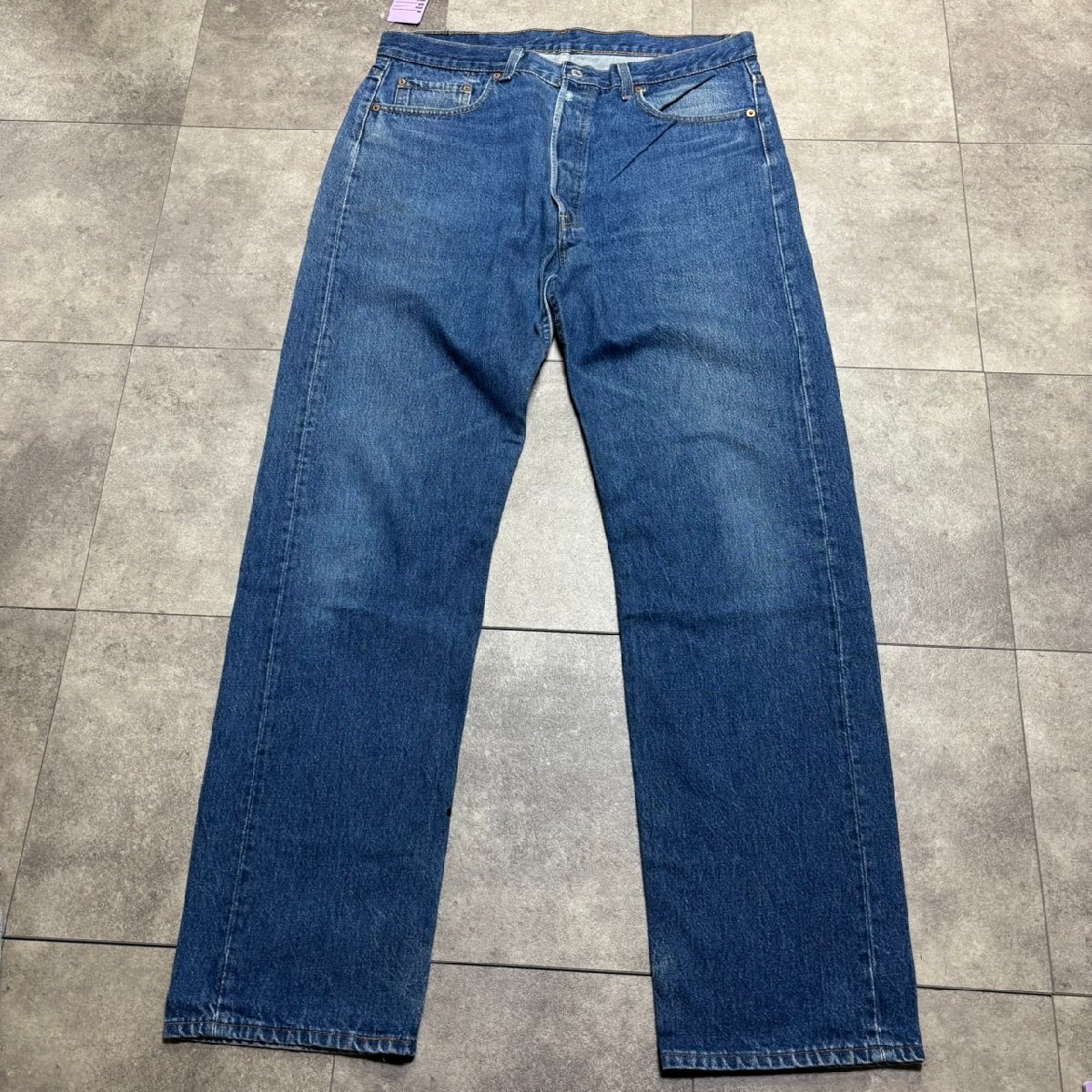 Yahoo!オークション - USA製 00年代 Levi's 501 ビンテージ デニム 38...