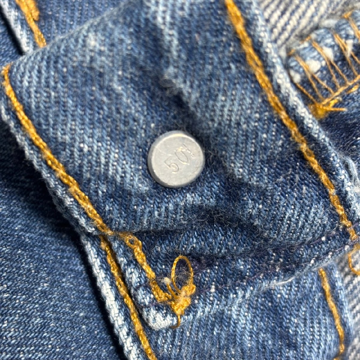 Yahoo!オークション - USA製 00年代 Levi's 501 ビンテージ デニム 38...