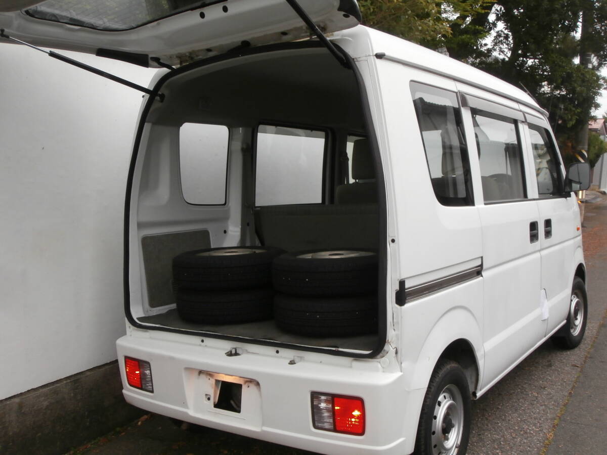 Yahoo!オークション - エブリィバン切替4WD/26/3/114880km/オートマ/エ...