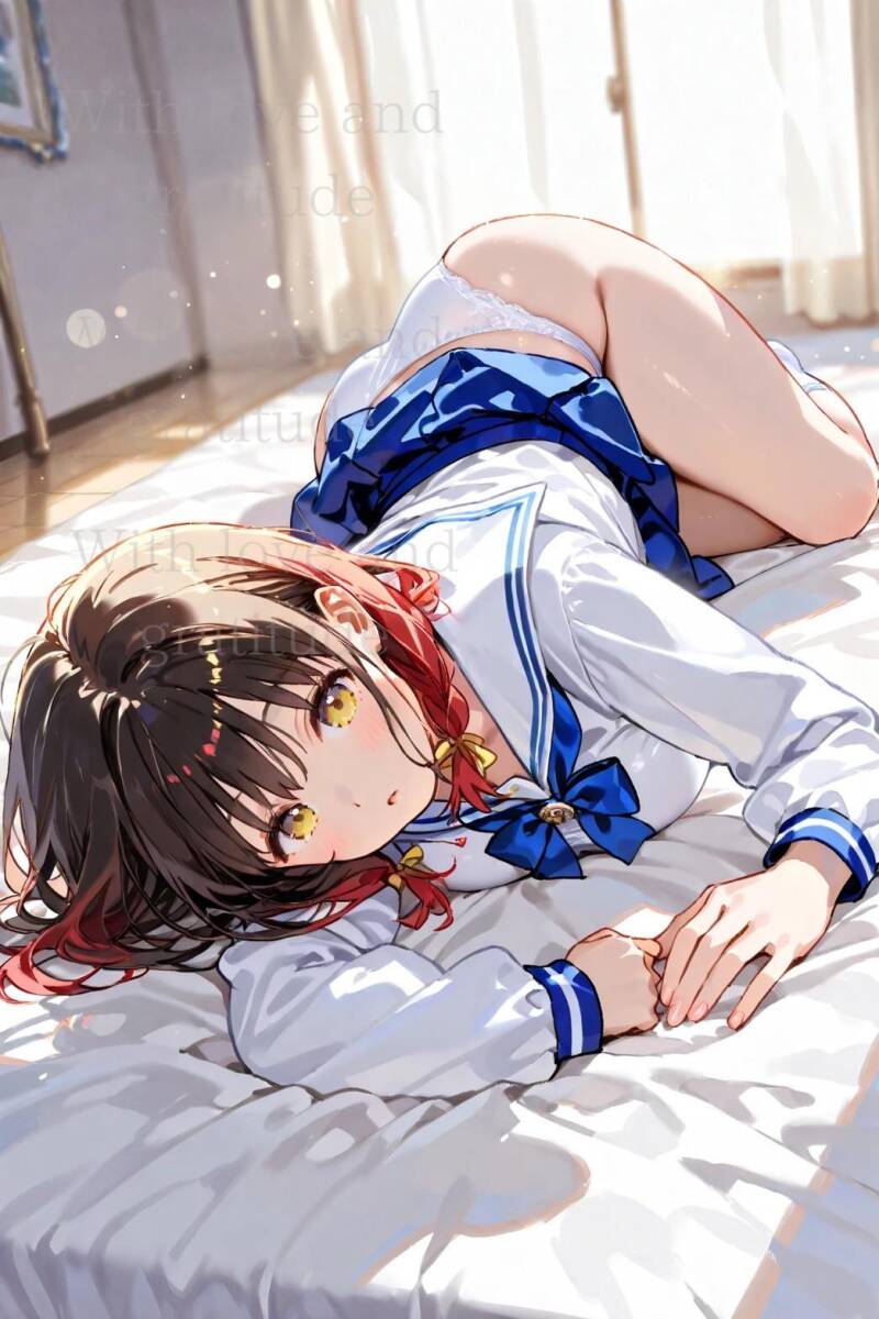 Yahoo!オークション - AIイラスト オリジナル一点物 コスプレ アニメ ...