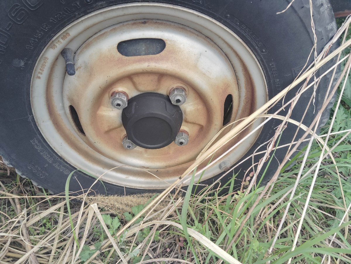 Yahoo!オークション - U15T ミニキャブ 4WD ホイール 4本セット タイヤ...