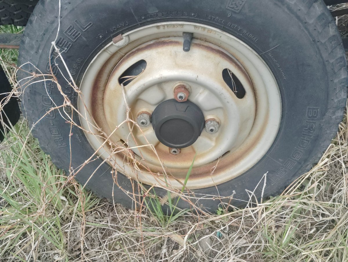 Yahoo!オークション - U15T ミニキャブ 4WD ホイール 4本セット タイヤ...