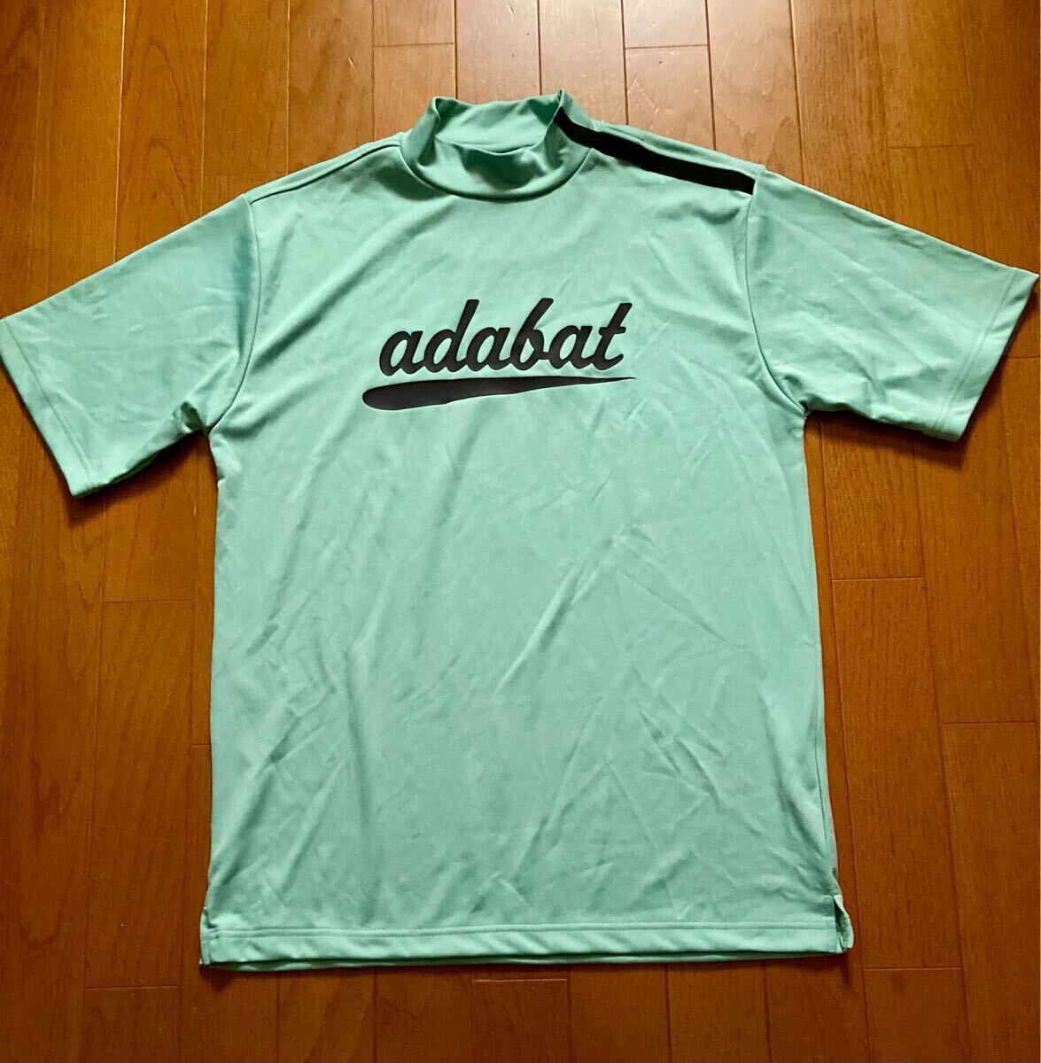 Yahoo!オークション - アダバットモックネック半袖シャツL