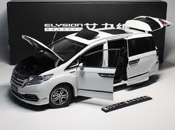 Yahoo!オークション - 最後1台 HONDA特注 1/18 ホンダ ELYSION MPV 白