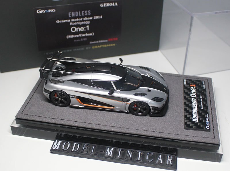 Yahoo!オークション - 入手困難 Silver 限定品 GRYNING 1/43 Koenigse...