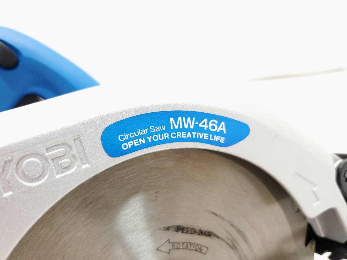 Yahoo!オークション - § B20878 京セラ 電動丸ノコ MW-46A 木工用 電...