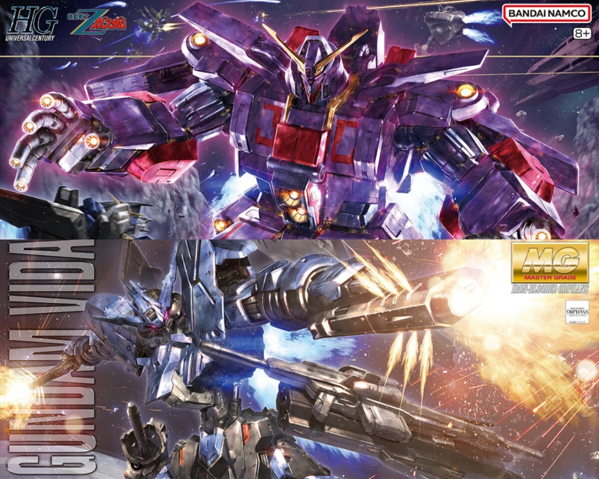 Yahoo!オークション - HG サイコガンダム mk2 ＆ MG ガンダムヴィダー...