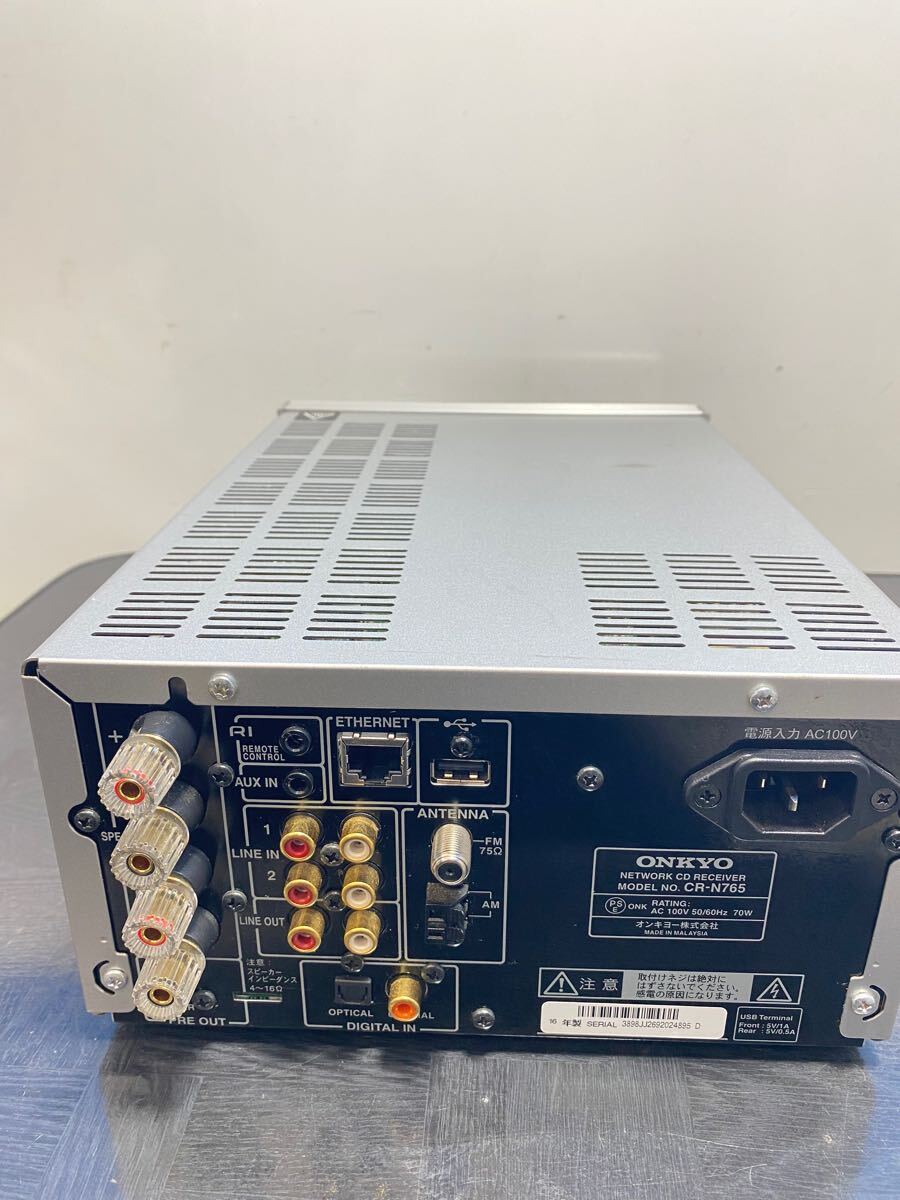 【樂淘letao】日本代購代標第一品牌－ネットワークCDレシーバー ONKYO CR-N765 オーディオ機器 オンキョー 中古品