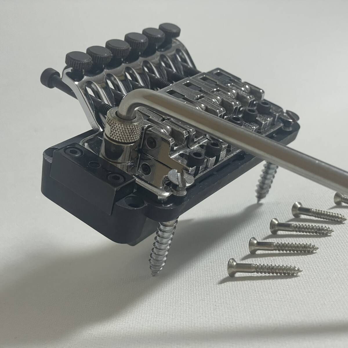 Fernandes トレモロ アームロックシステム FRT-7 1988年 HEAD CRASHER クローム フェルナンデス 現状品(ブリッジ)｜売買されたオークション情報、yahooの商品 ...