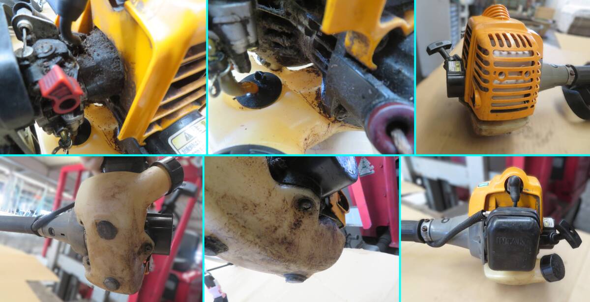 Yahoo!オークション - I-823）RYOBI/リョービ 刈払機 EKK-220A 草刈り...