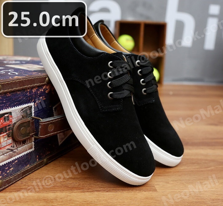 Yahoo!オークション - メンズ カジュアル スニーカー ブラック サイズ ...