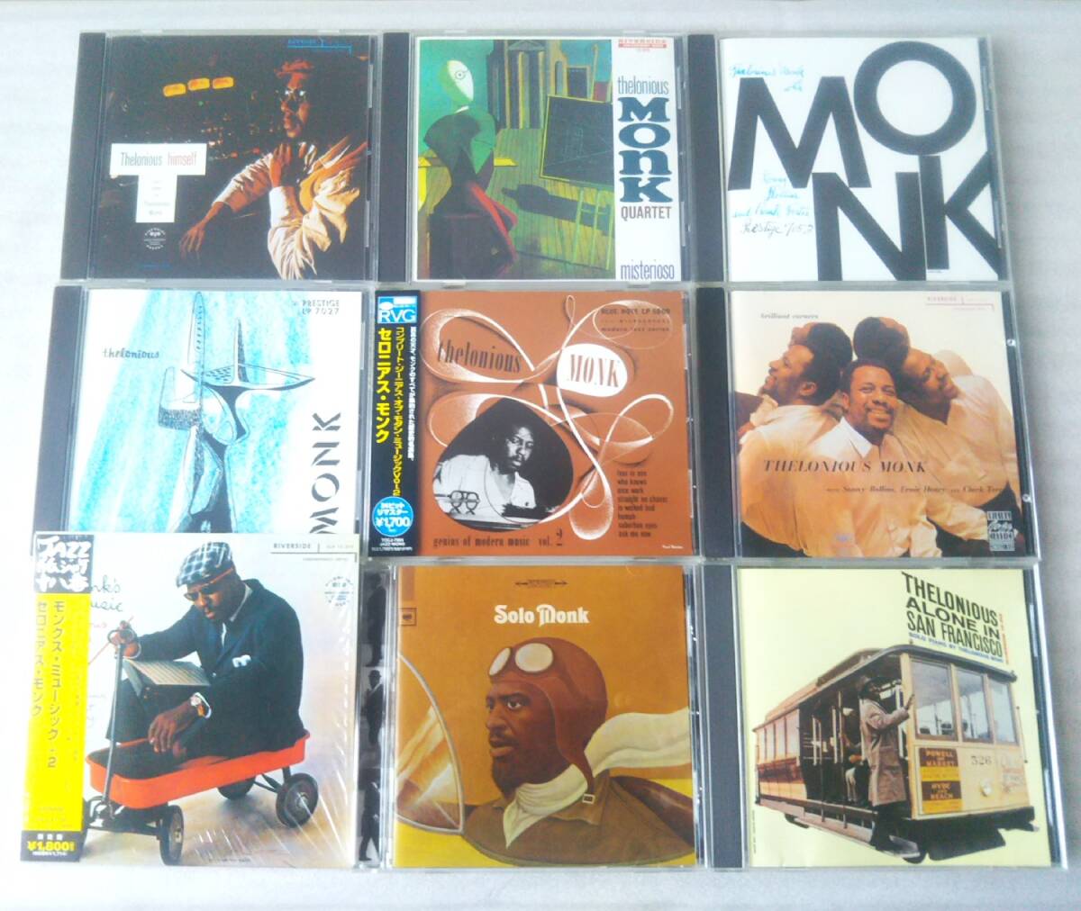 Yahoo!オークション - JAZZ セロニアス・モンク CD9枚（検索 モダンジ...