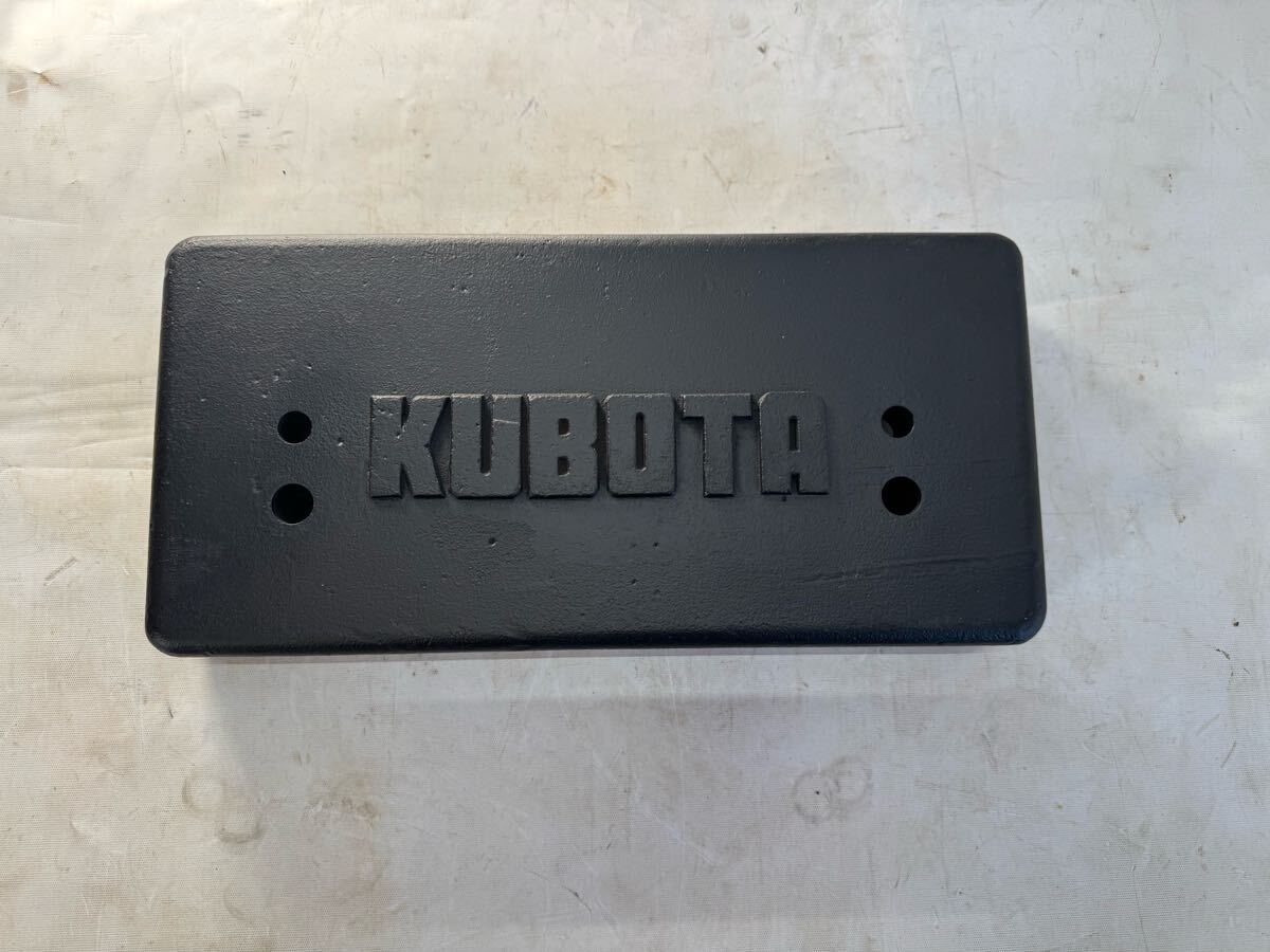 Yahoo!オークション - クボタ ウエイト おもり 約27kg トラクター 塗装...