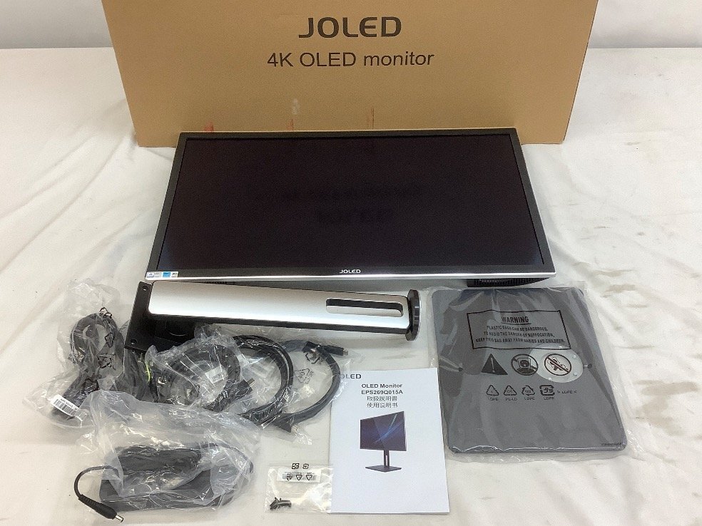 JOLED 4K OLEDモニター/26.9インチ EPS269Q015A 画面表示確認済/左上枠剥がれあり 21年製/ACB 品(24インチ～)｜売買されたオークション情報、yahooの商品 ...