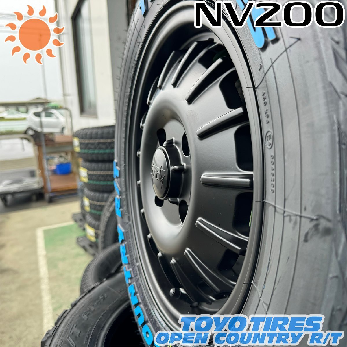 Yahoo!オークション - バネット NV200 14インチ タイヤ ホイールセット...