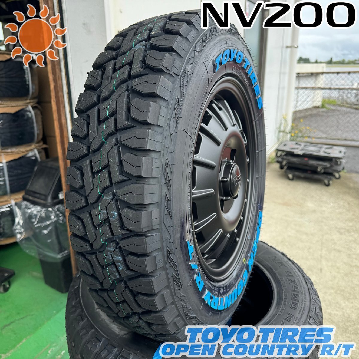 Yahoo!オークション - バネット NV200 14インチ タイヤ ホイールセット...