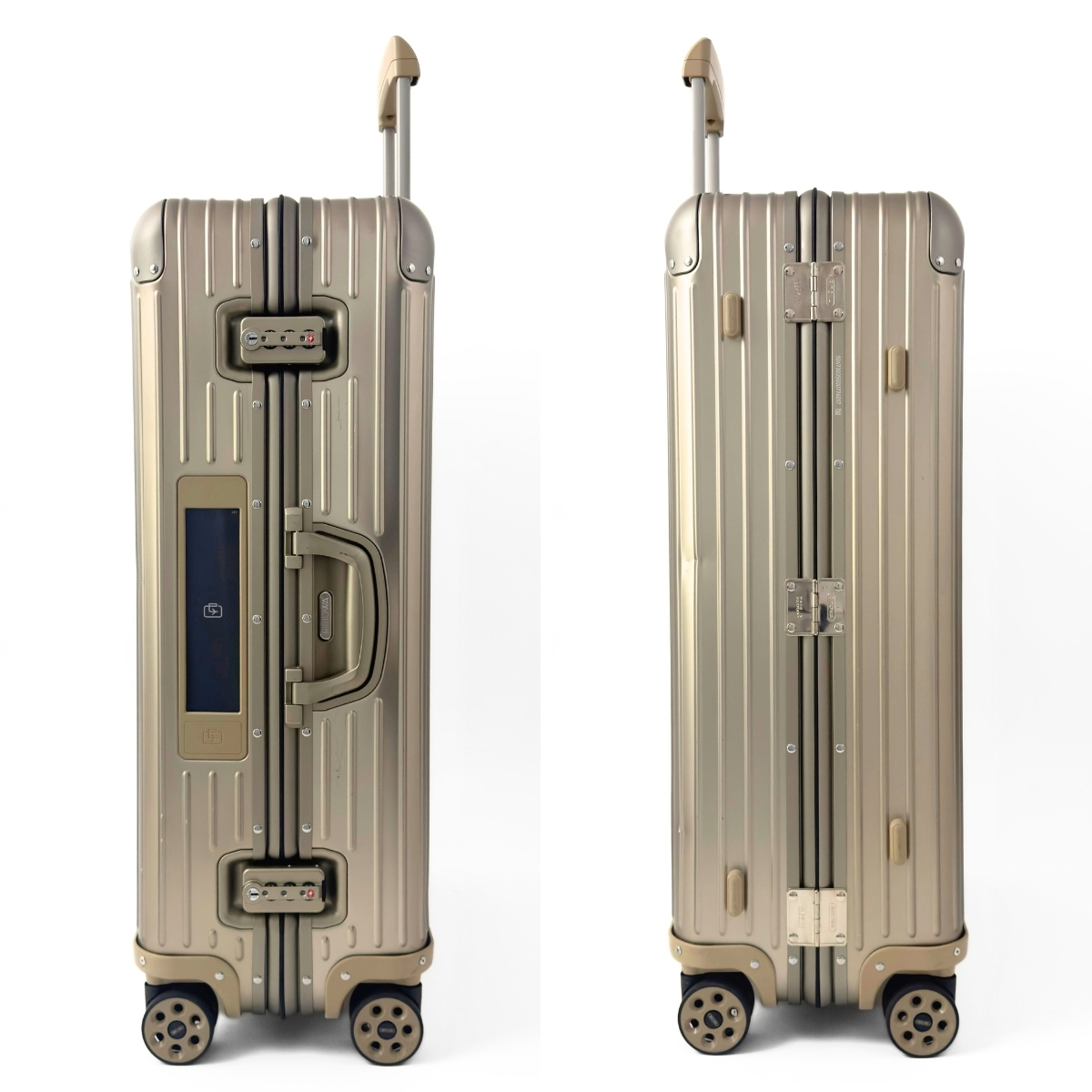 Yahoo!オークション - 【美品】RIMOWA リモワ TOPAS トパーズ チタニウ...