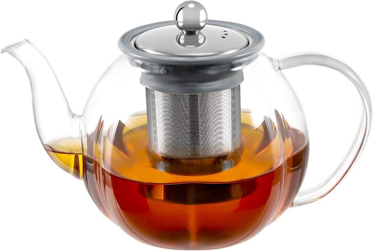 Yahoo!オークション - VKCHEF ティーポット 耐熱ガラス 急須 透明 紅茶...