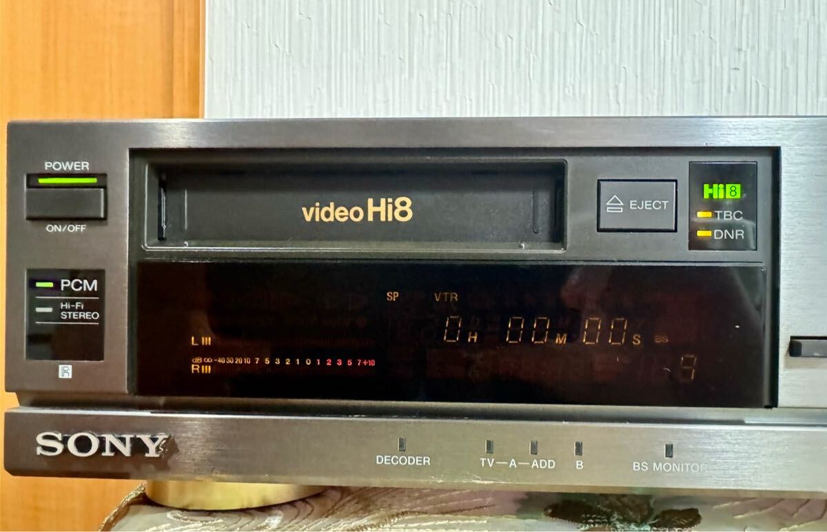 Yahoo!オークション - SONY ソニー Hi8 EV-BS3000 Hi8 ビデオデッキ 通...