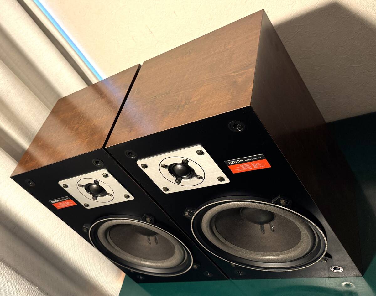 Yahoo!オークション - DENON SC-101 2ウェイ・2スピーカー・密閉方式・...
