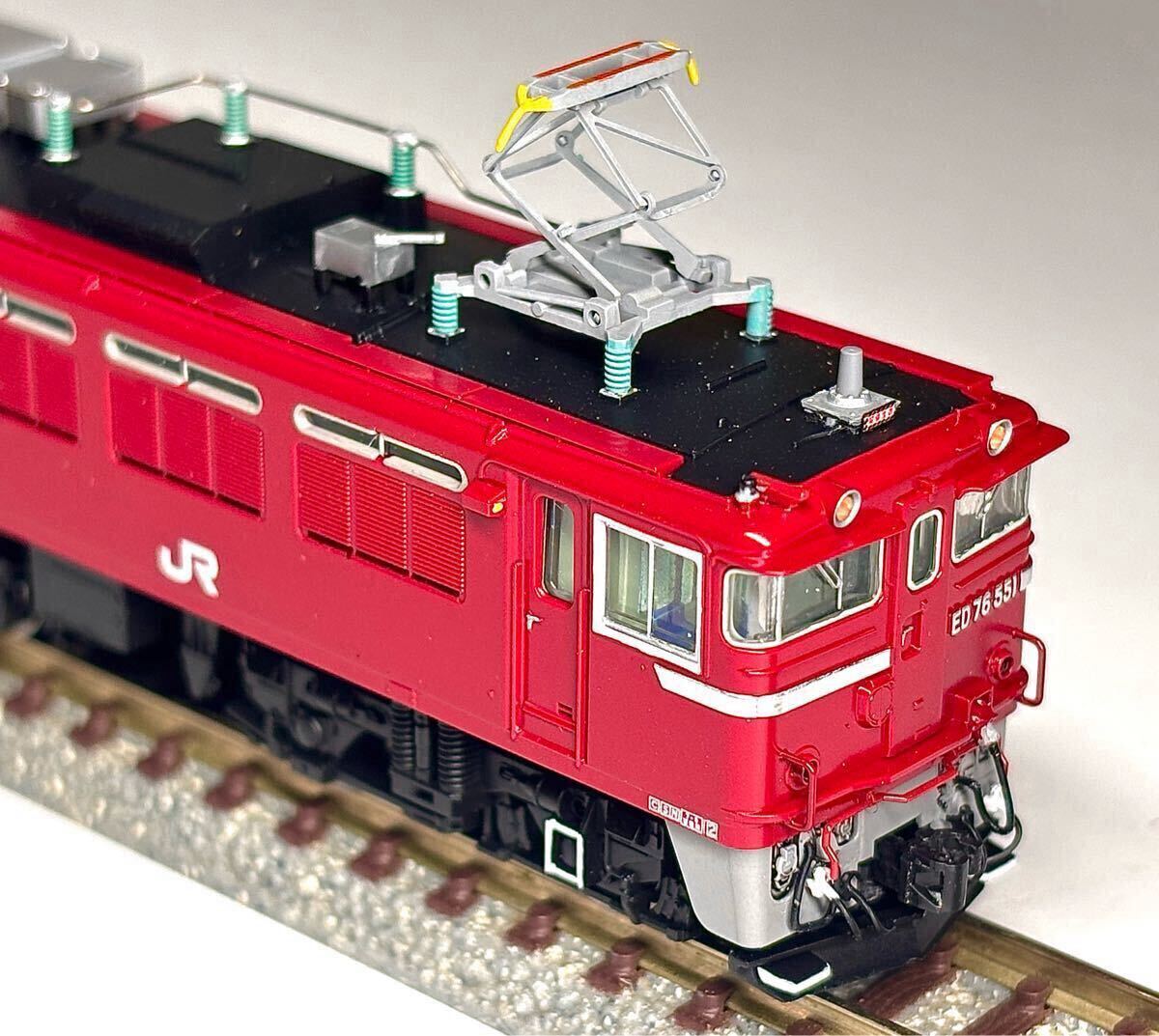 Yahoo!オークション - 【精密加工品】ED76-551号機 青函運転区/赤色《T...