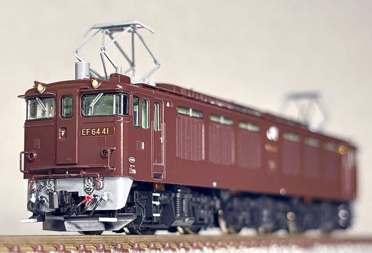 Yahoo!オークション - 【精密加工品】EF64-41号機 茶色/長野車両センタ...