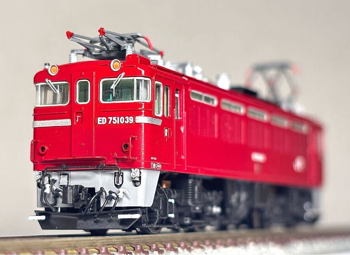 Yahoo!オークション - 【精密加工品】ED75-1039号機 仙台総合鉄道部/H1...