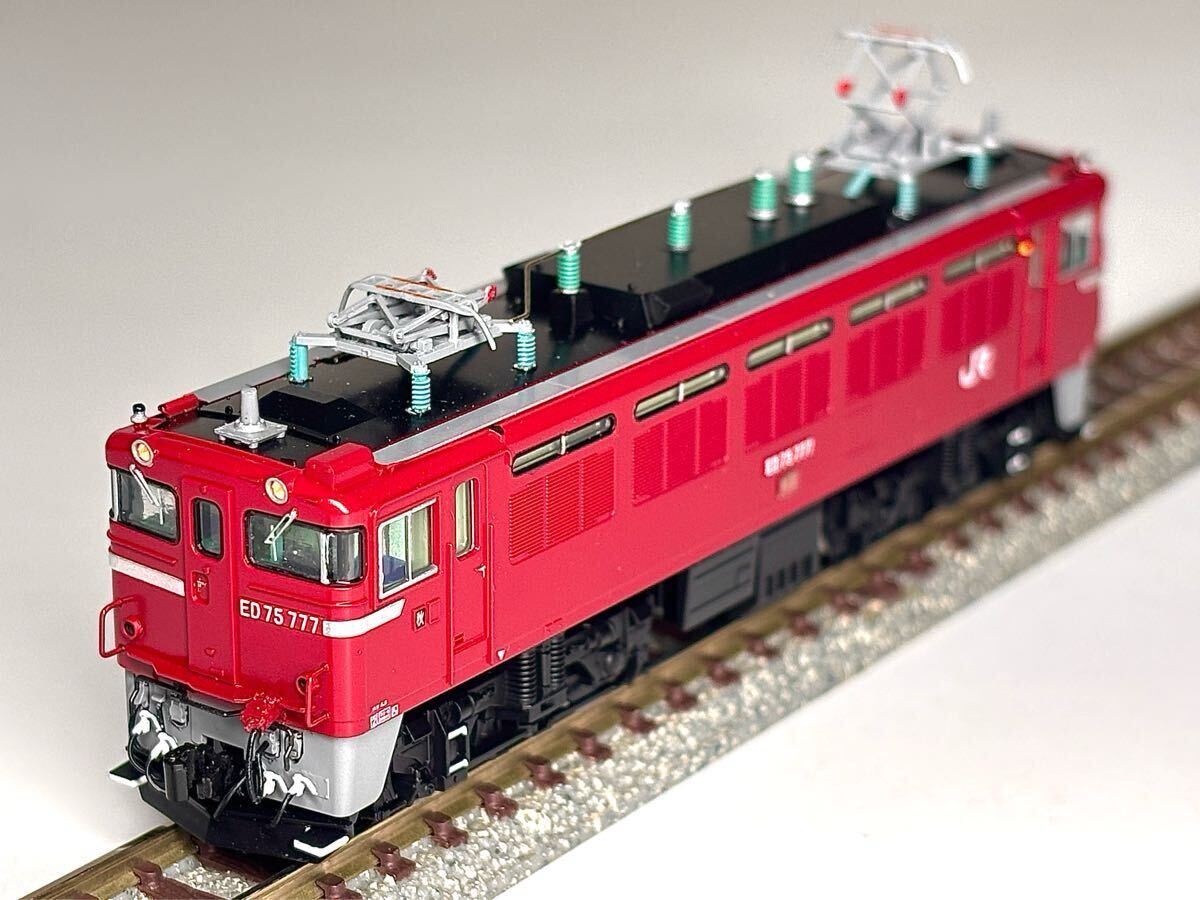 Yahoo!オークション - 【精密加工品】ED75-777号機 秋田車両センター仕...