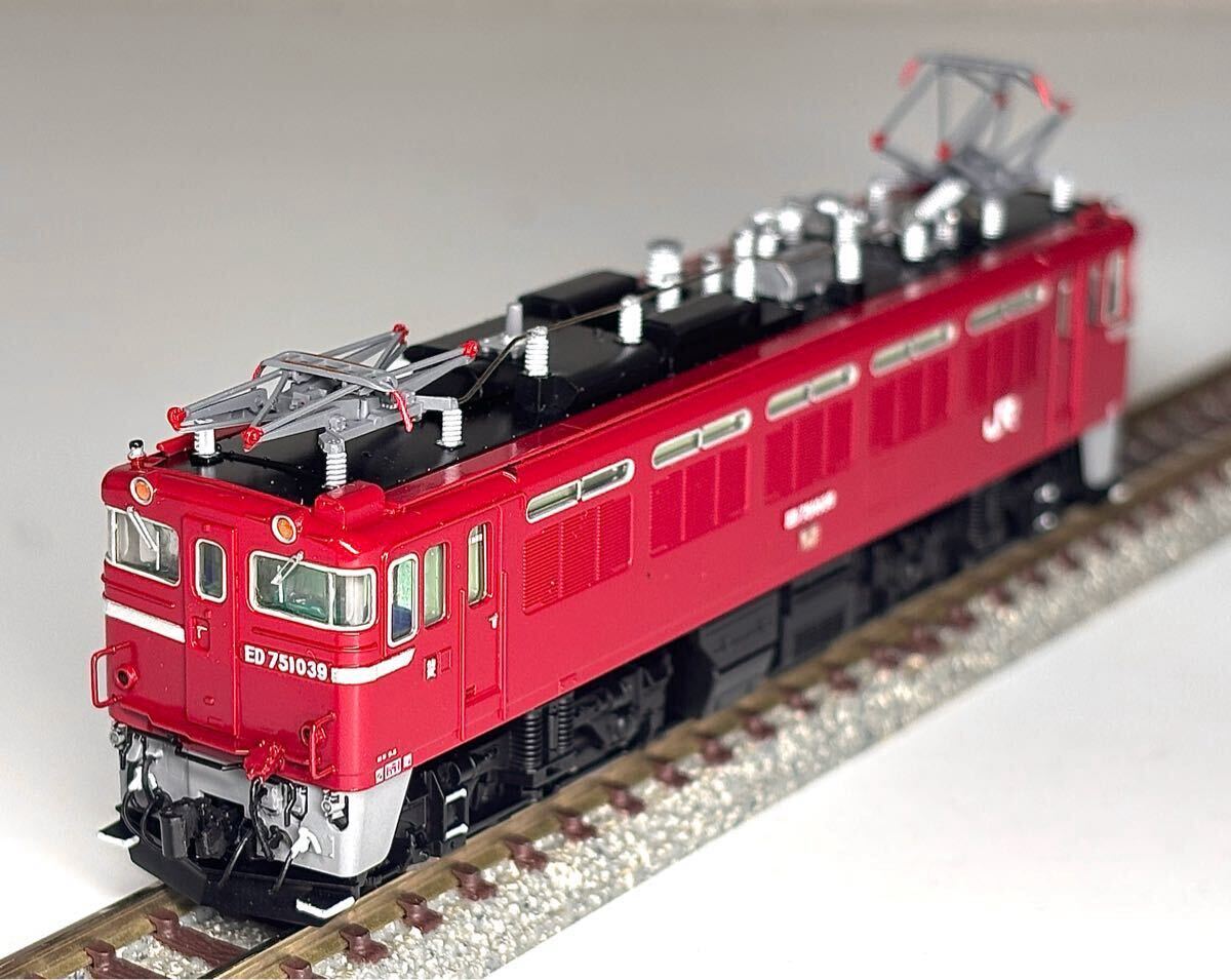Yahoo!オークション - 【精密加工品】ED75-1039号機 仙台総合鉄道部/H1...