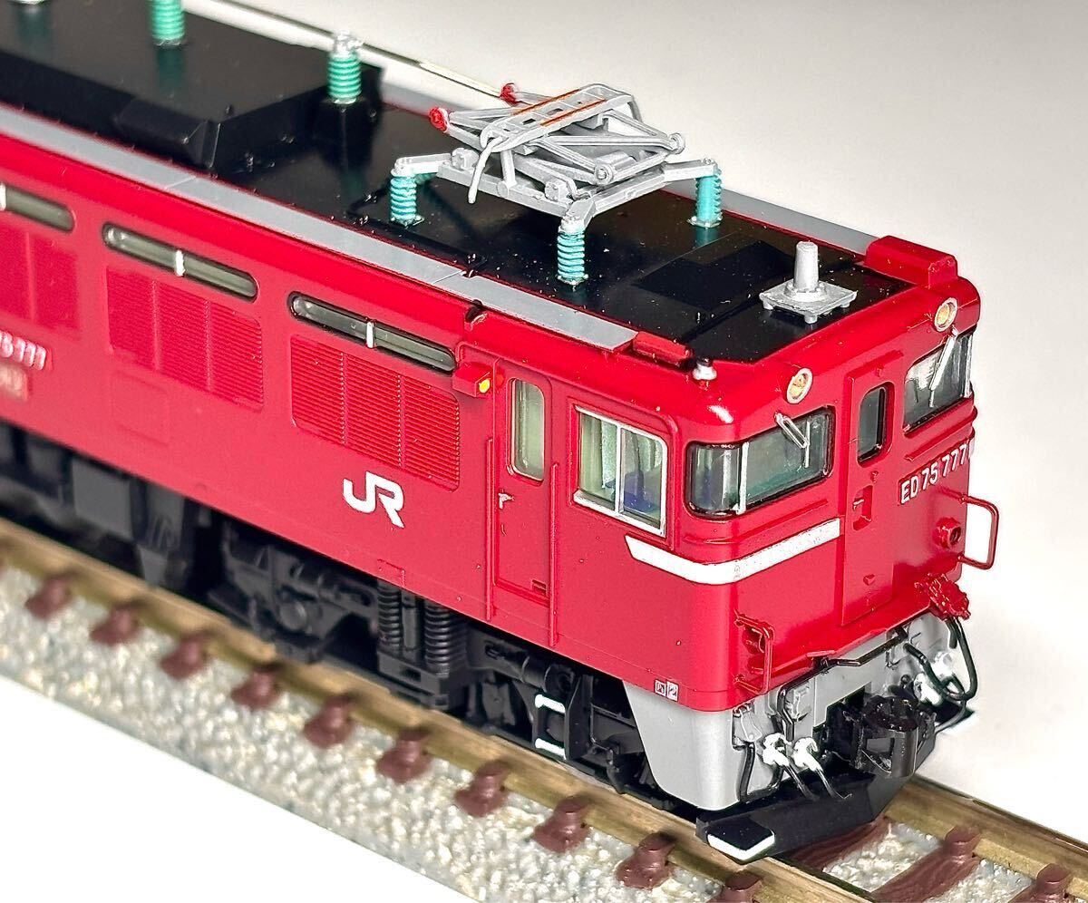 Yahoo!オークション - 【精密加工品】ED75-777号機 秋田車両センター仕...