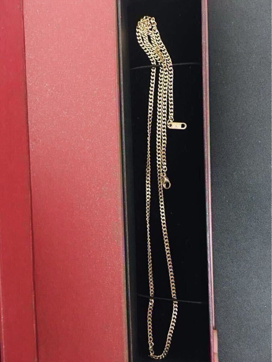 Yahoo!オークション - ゴールド ネックレス k18刻印入り