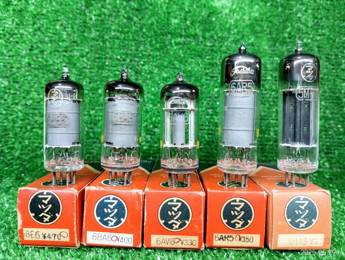 Yahoo!オークション - ラジオの真空管/マツダ 6BE6/6BA6/6AV6/6AR5/5M...