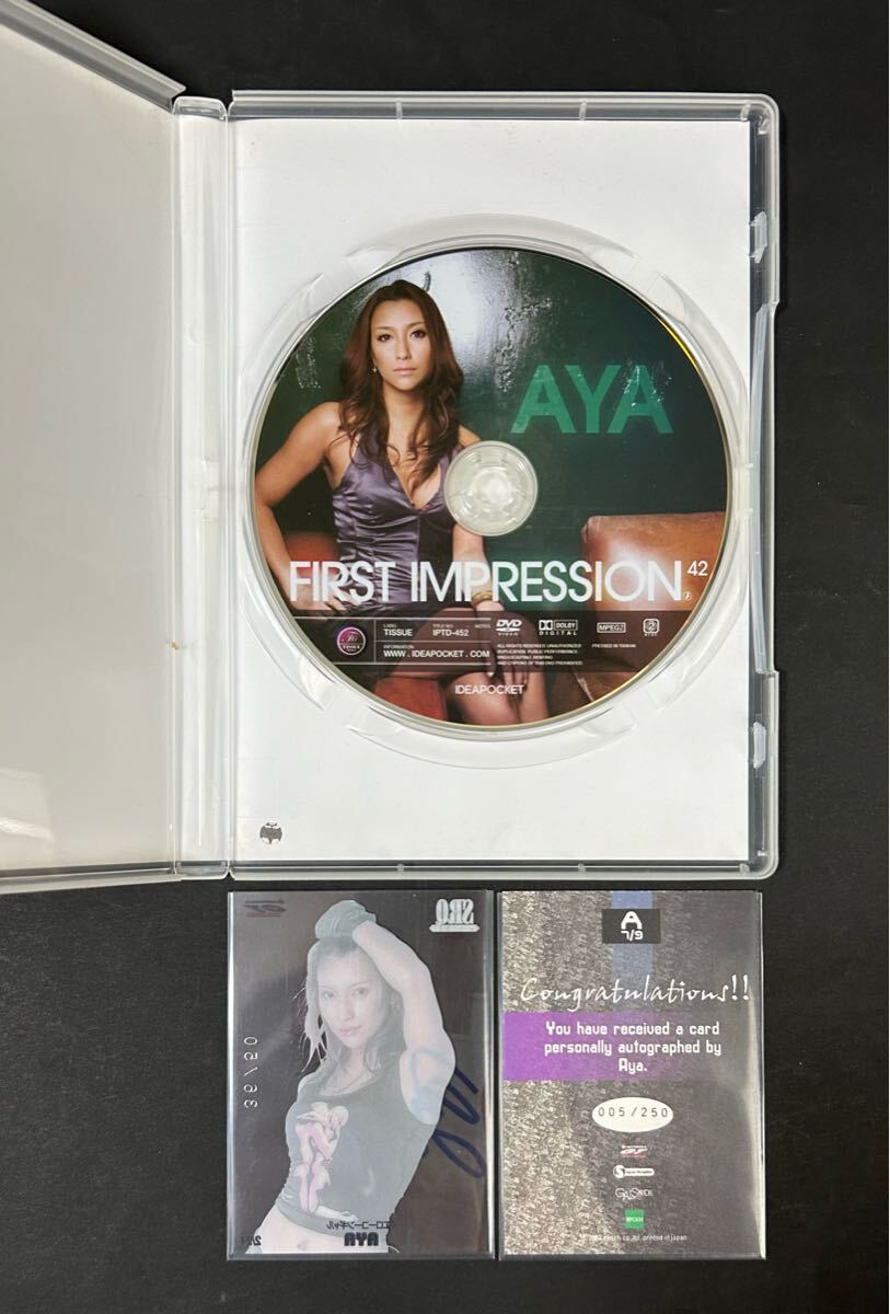 Yahoo!オークション - DVD AYA First Impression & ギャルパラ 02 トレ...