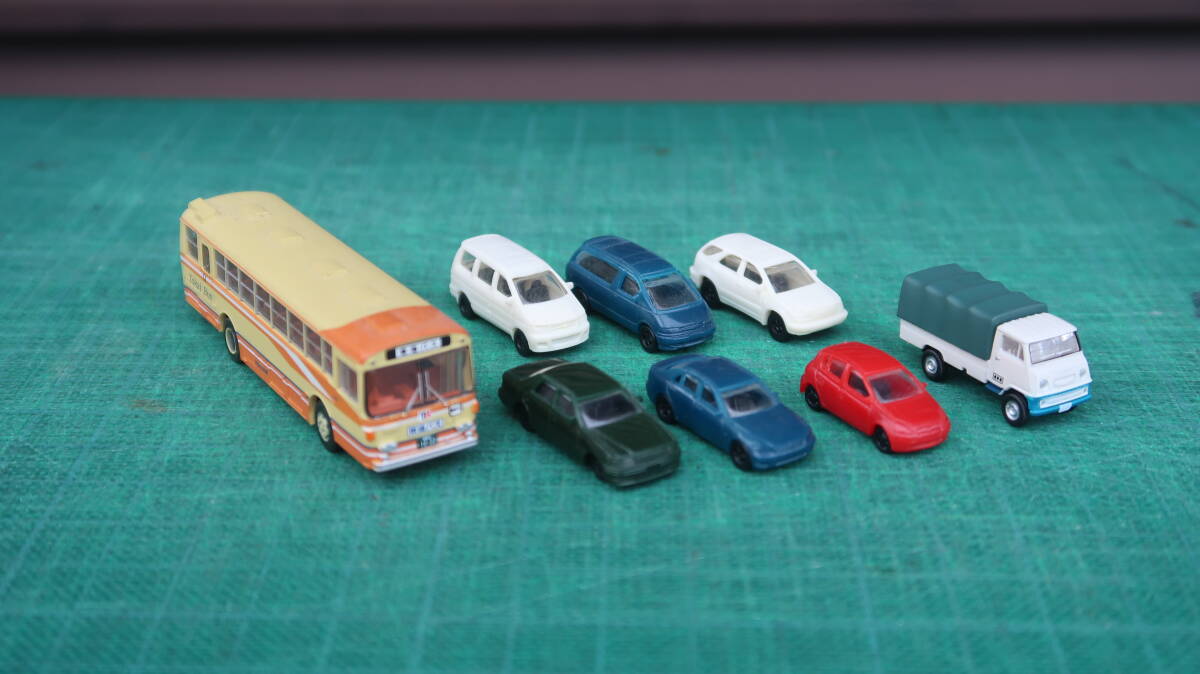 Yahoo!オークション - Nゲージ用 バス トラック 乗用車 合計8台セット ...