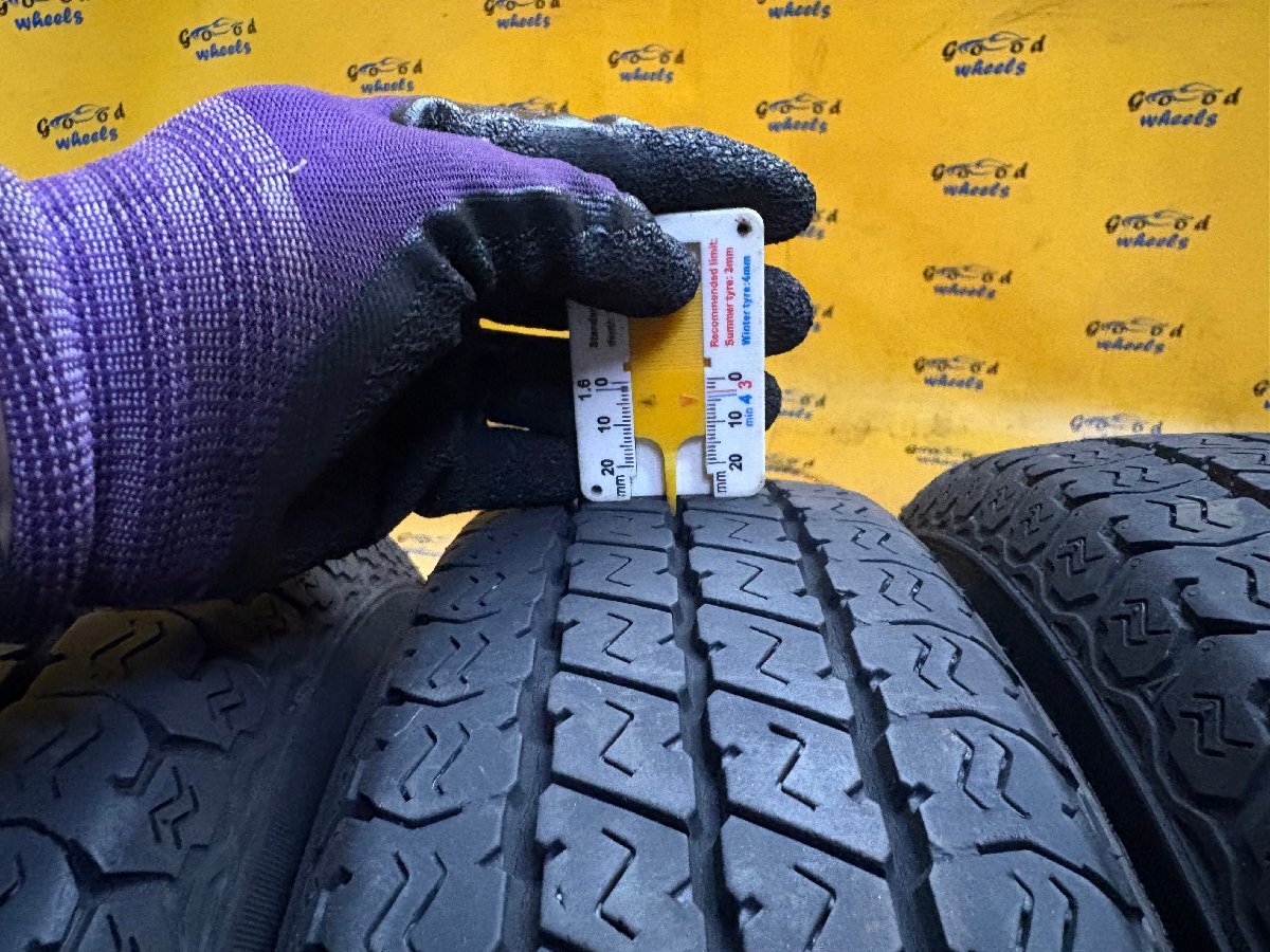 Yahoo!オークション - K-1667 2021年製 145/80R12LT YOKOHAMA SUPER VA...