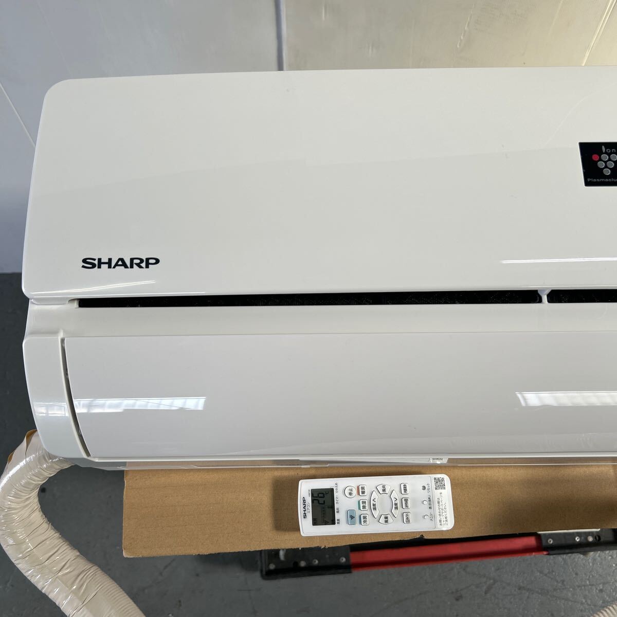 Yahoo!オークション - ルームエアコン SHARP AY-R22N-w 2.2kw 6畳用 10...