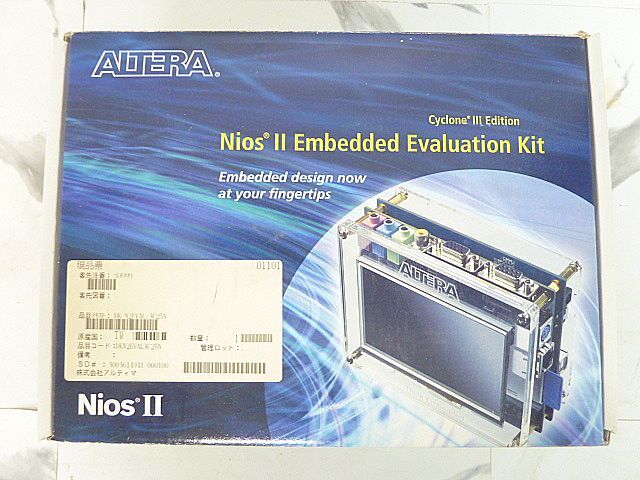 Yahoo!オークション - t246 現状品 ALTERA Nios Ⅱ Embedded Evaluatio...