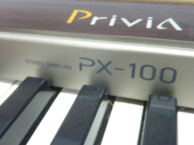 Yahoo!オークション - t345 CASIO カシオ PRIVIA プリヴィア PX-100 電...