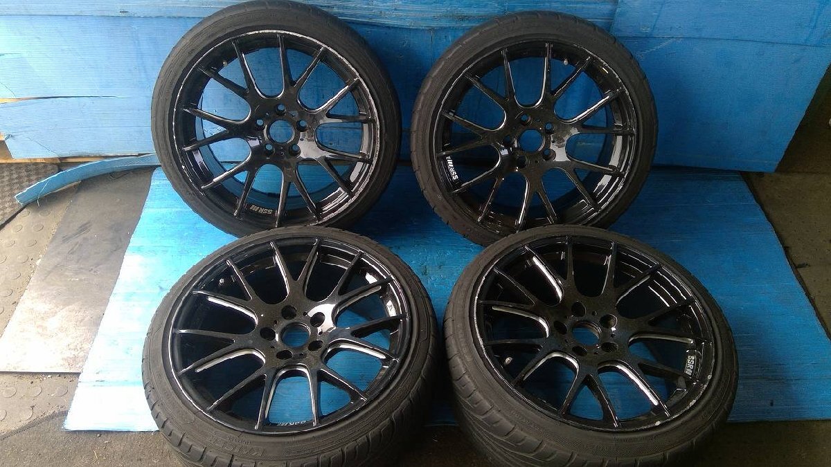 Yahoo!オークション - SSR エグゼキュータ MB01 クロ シルバー 18x9.0J...