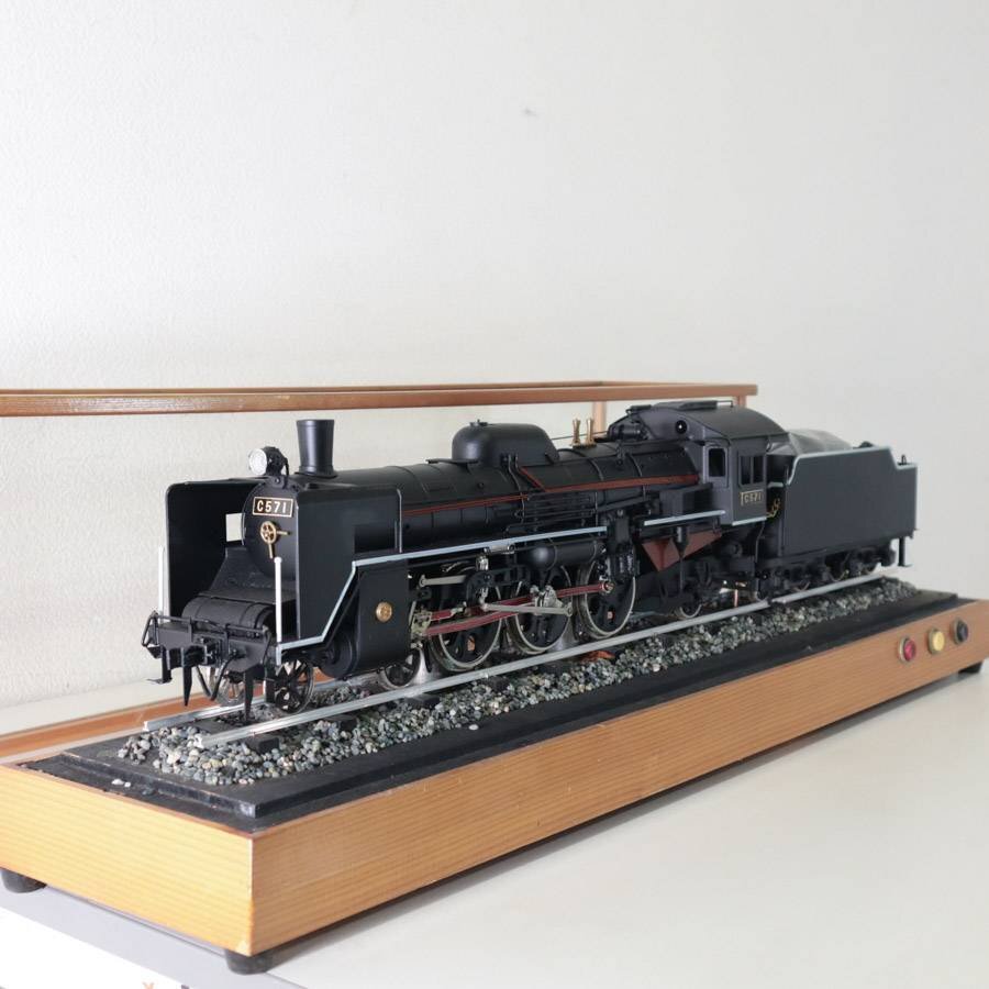 Yahoo!オークション - 希少 動輪/汽笛OK C571 C57型 SL 蒸気機関車 鉄...