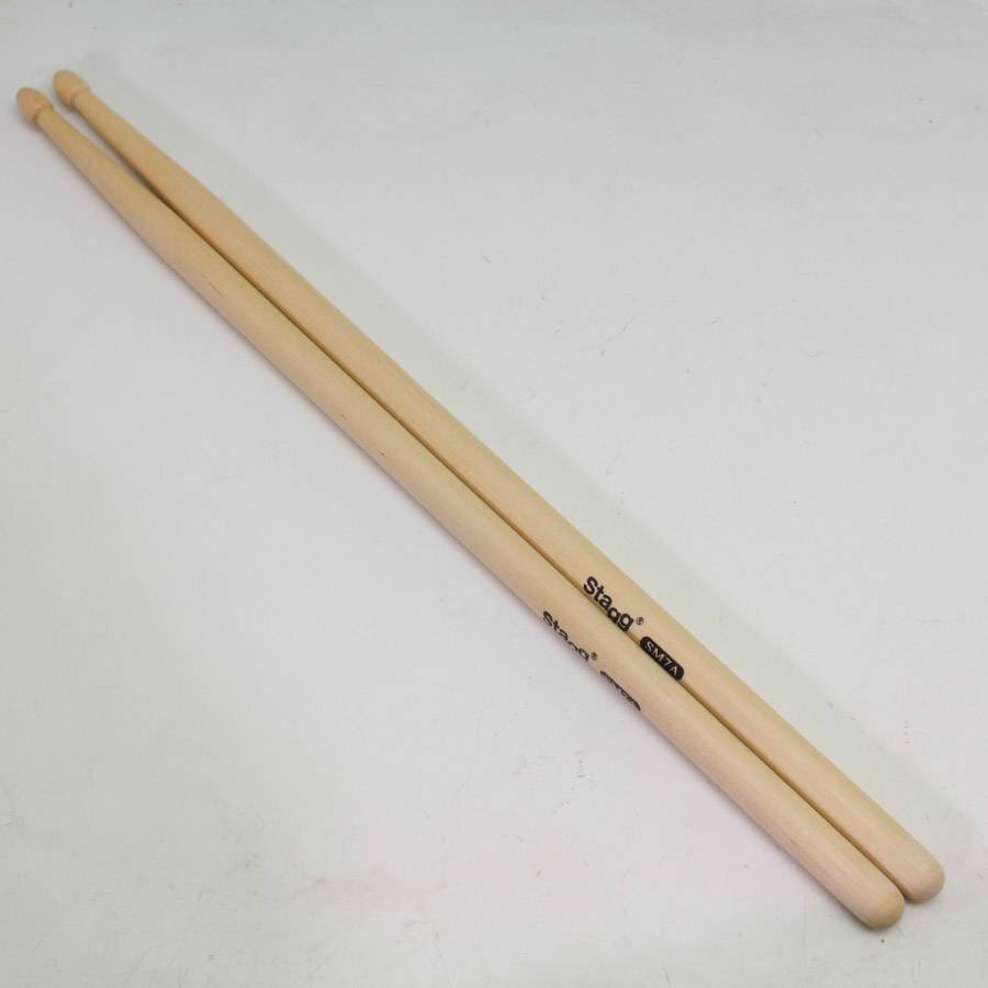 Yahoo!オークション - 新品 Stagg メイプル ドラムスティック SM7A 177...