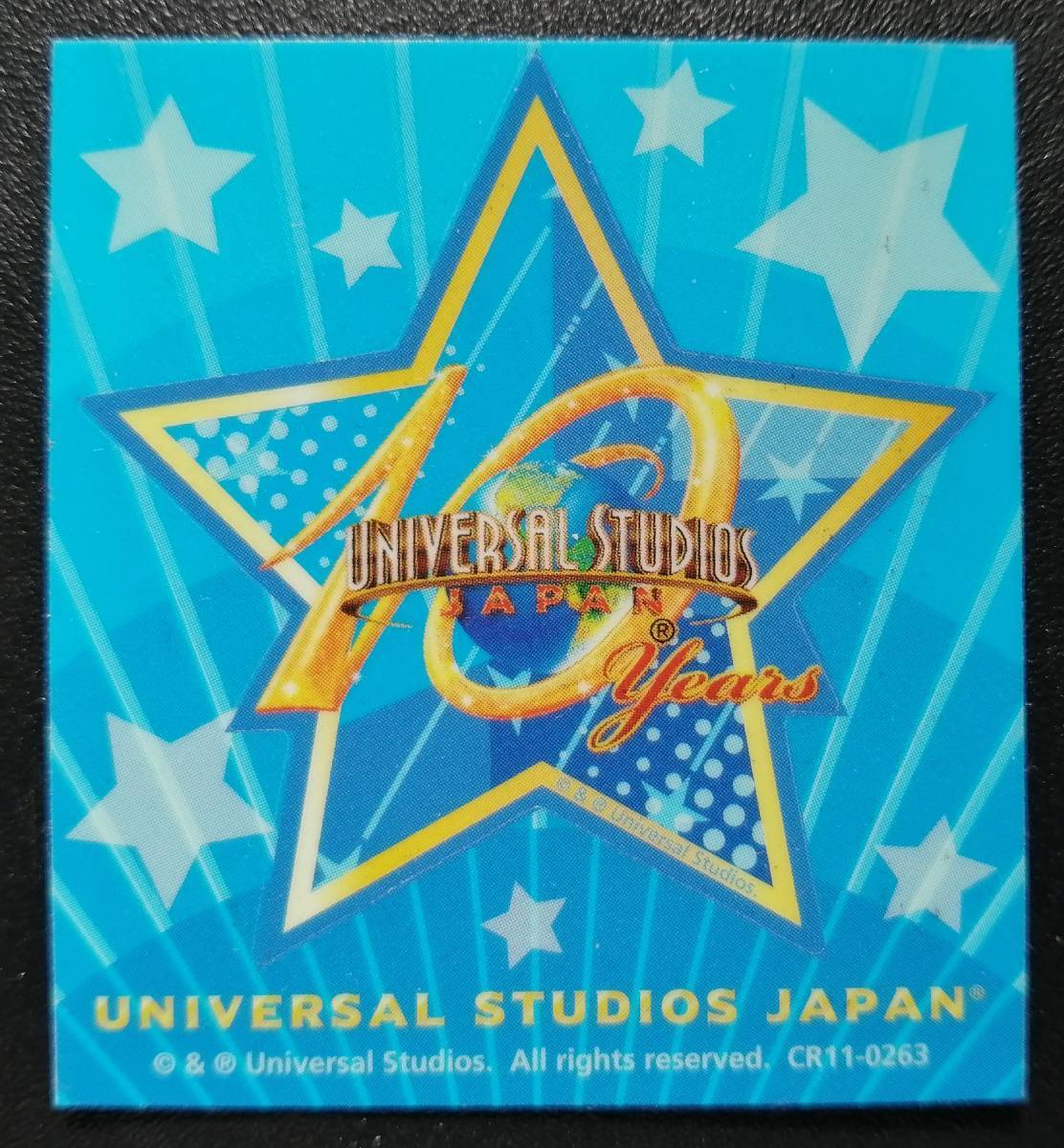 Yahoo!オークション - USJ 10周年記念 ステッカーシール ユニバーサル...