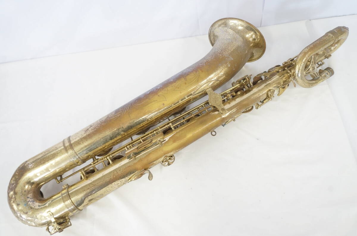 Yahoo!オークション - ⑨ YAMAHA ヤマハ YBS-61 バリトンサックス 管楽...